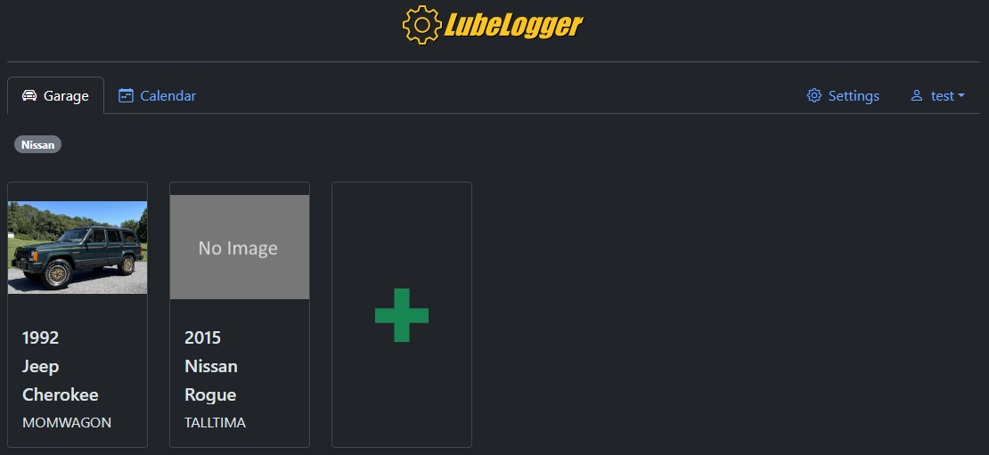 Vehicle Management – LubeLogger Wiki